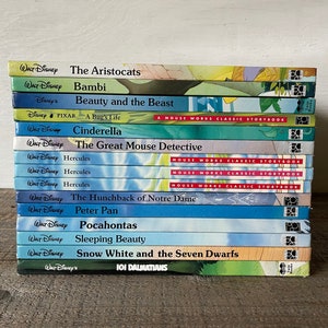 Vintage Disney Books // Choose From List // Lare Hardcover Books 8 1/2 ...