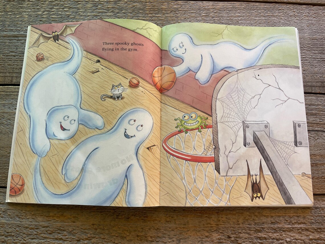 Five Spooky Ghosts Playing Tricks at School // Steve Metzger // 2005 ...