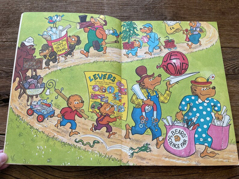 The Berenstain Bears' Science Fair Book // Stan & Jan - Etsy