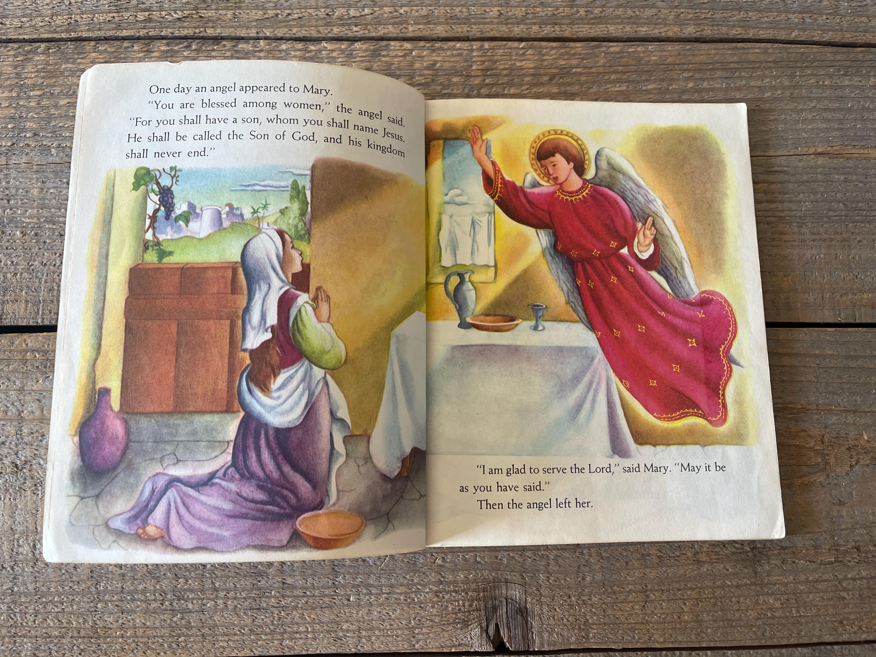 The Christmas Story // A Little Golden Book // Jane Werner, Pictures by ...