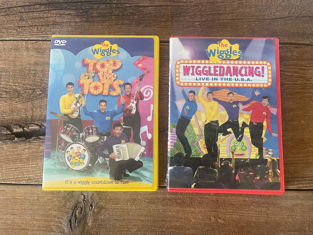 The Wiggles Dvds // You Choose // Top of the Tots - Etsy UK