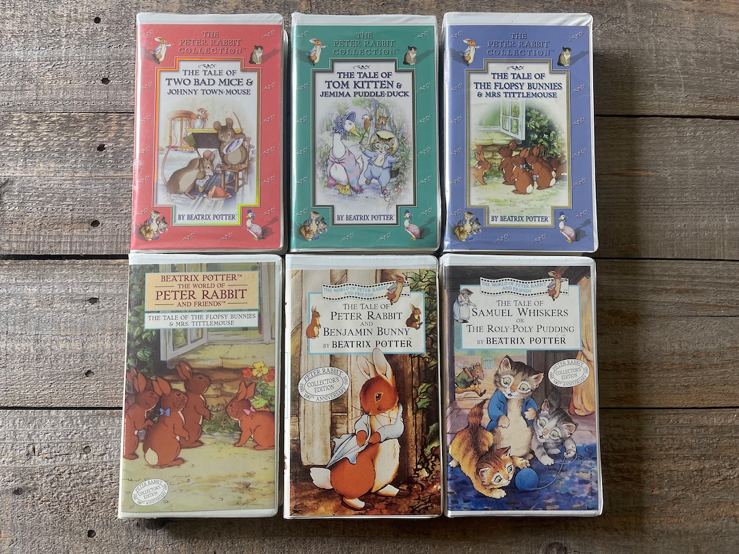 Vintage Beatrix Potter VHS Movies // Sold Individually // the Peter ...