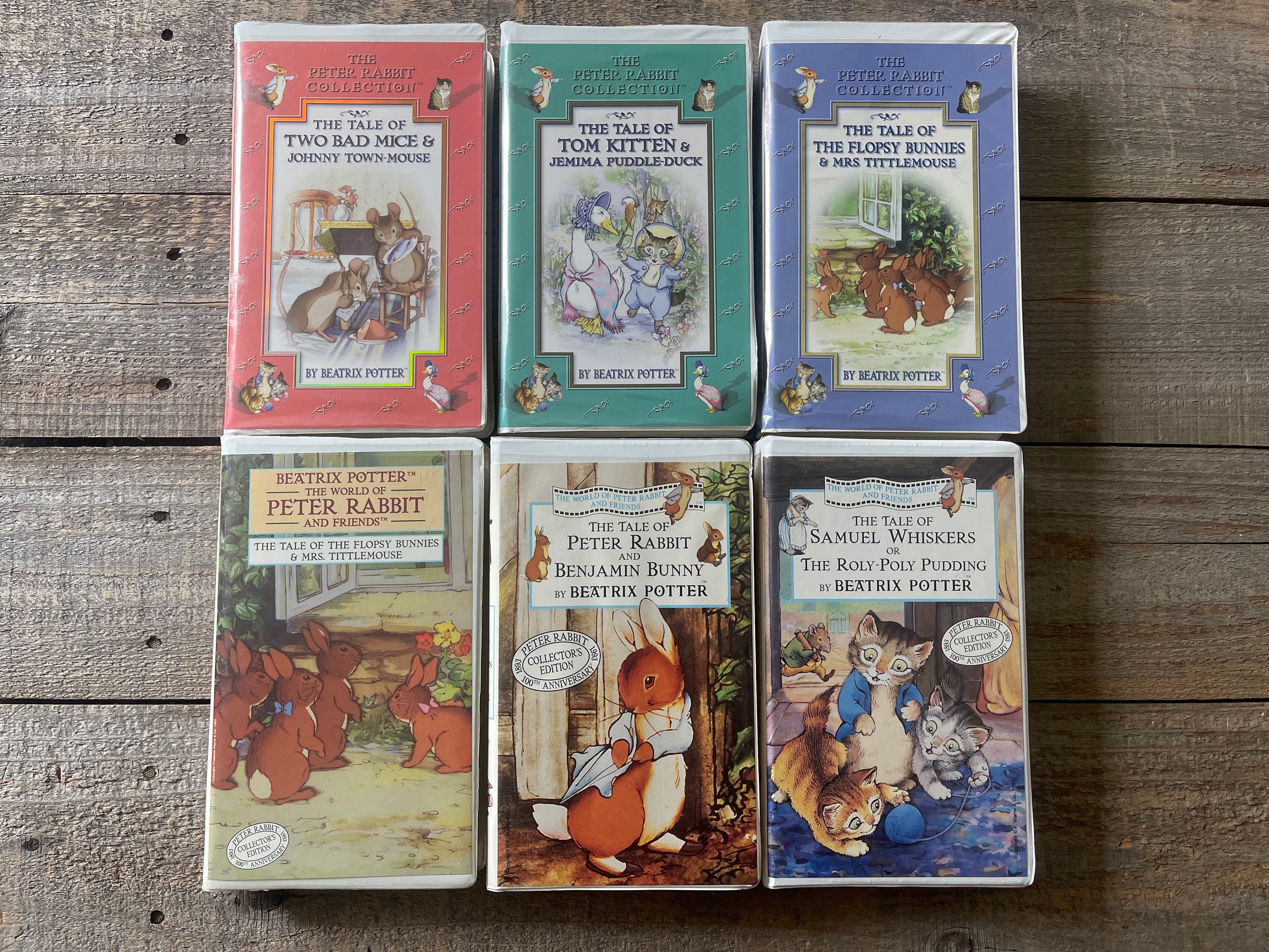 Vintage Beatrix Potter VHS Movies // Sold Individually // the Peter ...