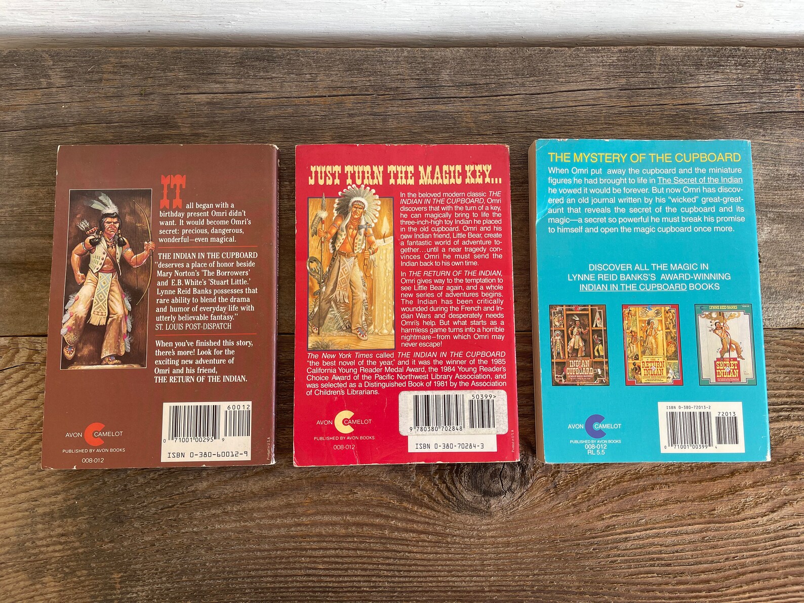 The Indian in the Cupboard Book Series // Choose One // Lynne - Etsy