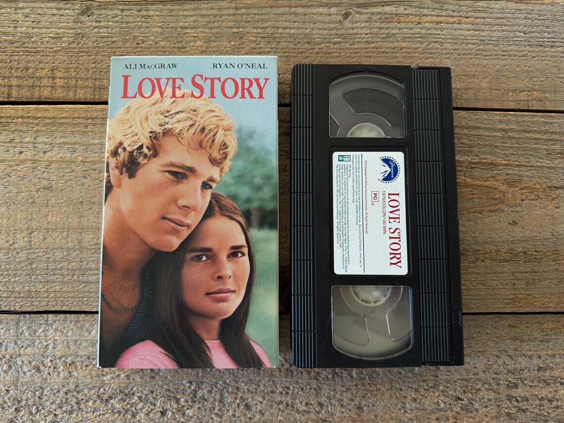 Love Story VHS Movie: 1970s Romance Drama Starring Ali Macgraw - Etsy