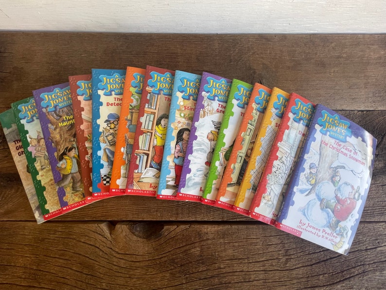 Jigsaw Jones Mystery Books // You Choose // 1990's Young Adult Books - Etsy