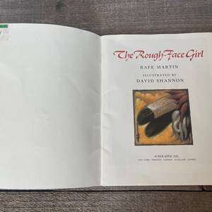 The Rough-face Girl // Rafe Martin // Vintage Book and Cassette Tape ...