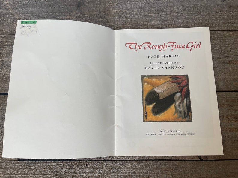 The Rough-face Girl // Rafe Martin // Vintage Book and - Etsy