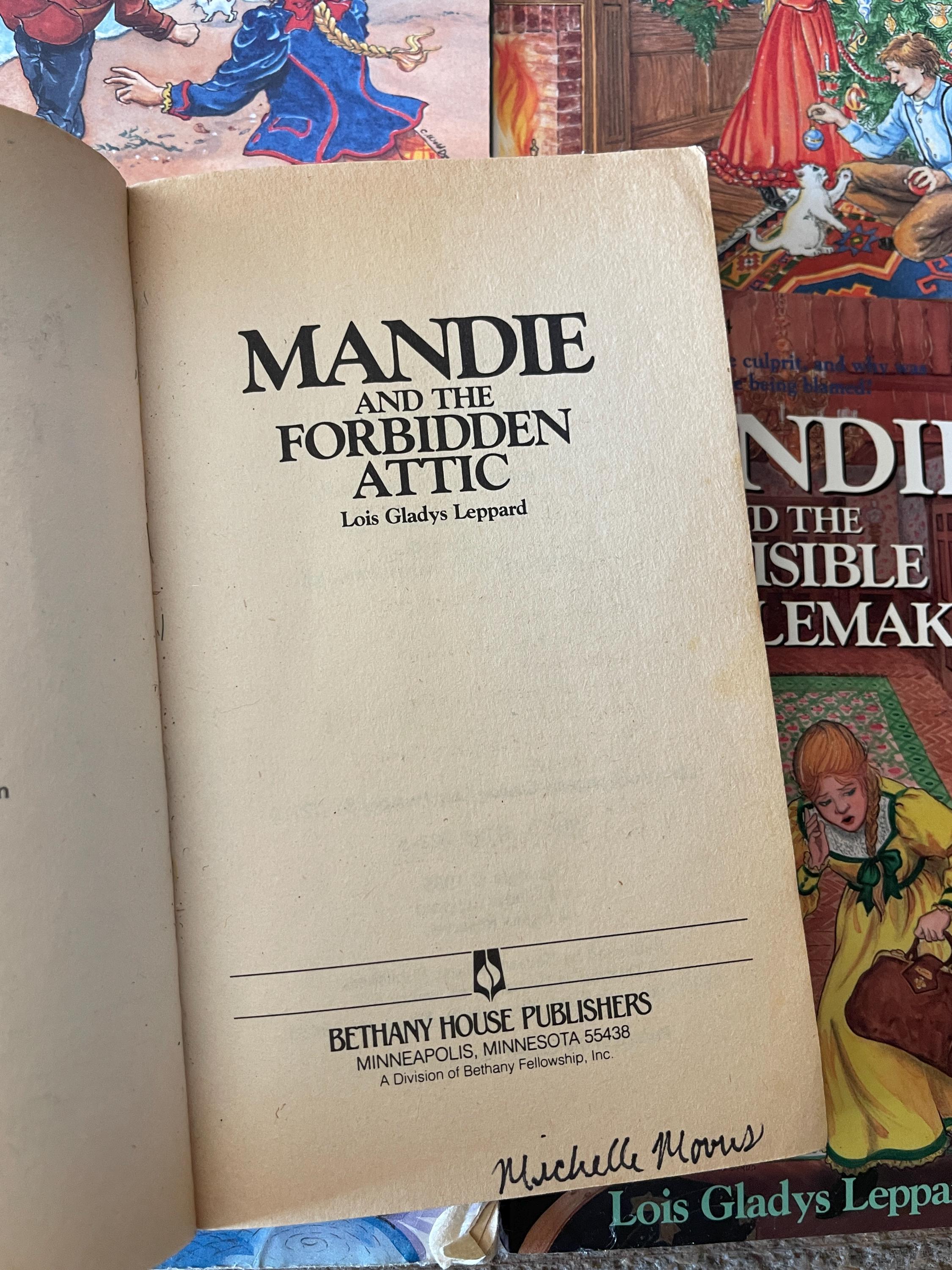 Vintage Mandie Series Books // Sold Individually // Lois Gladys Leppard ...