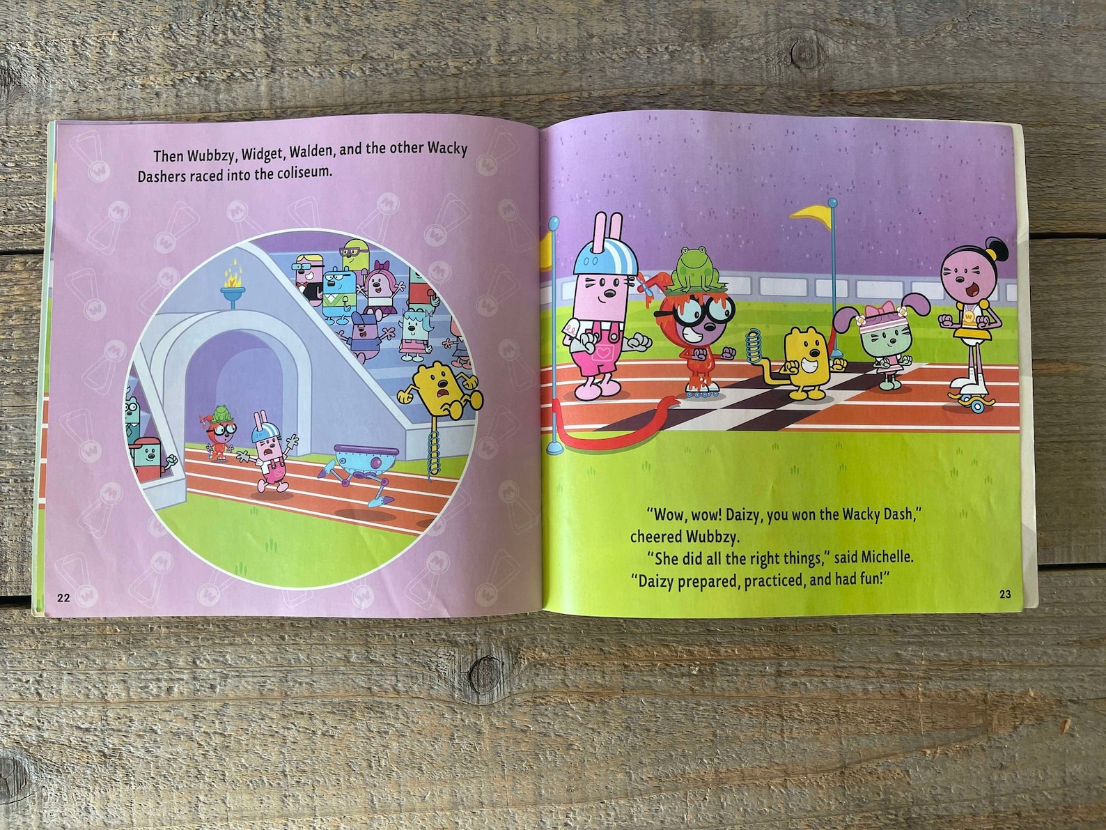 Wow! Wow! Wubbzy! "the Wuzzolympics" Nick Jr. Book - Etsy