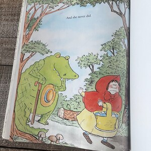 Red Riding Hood // James Marshall // First Scholastic Printing 1991 - Etsy