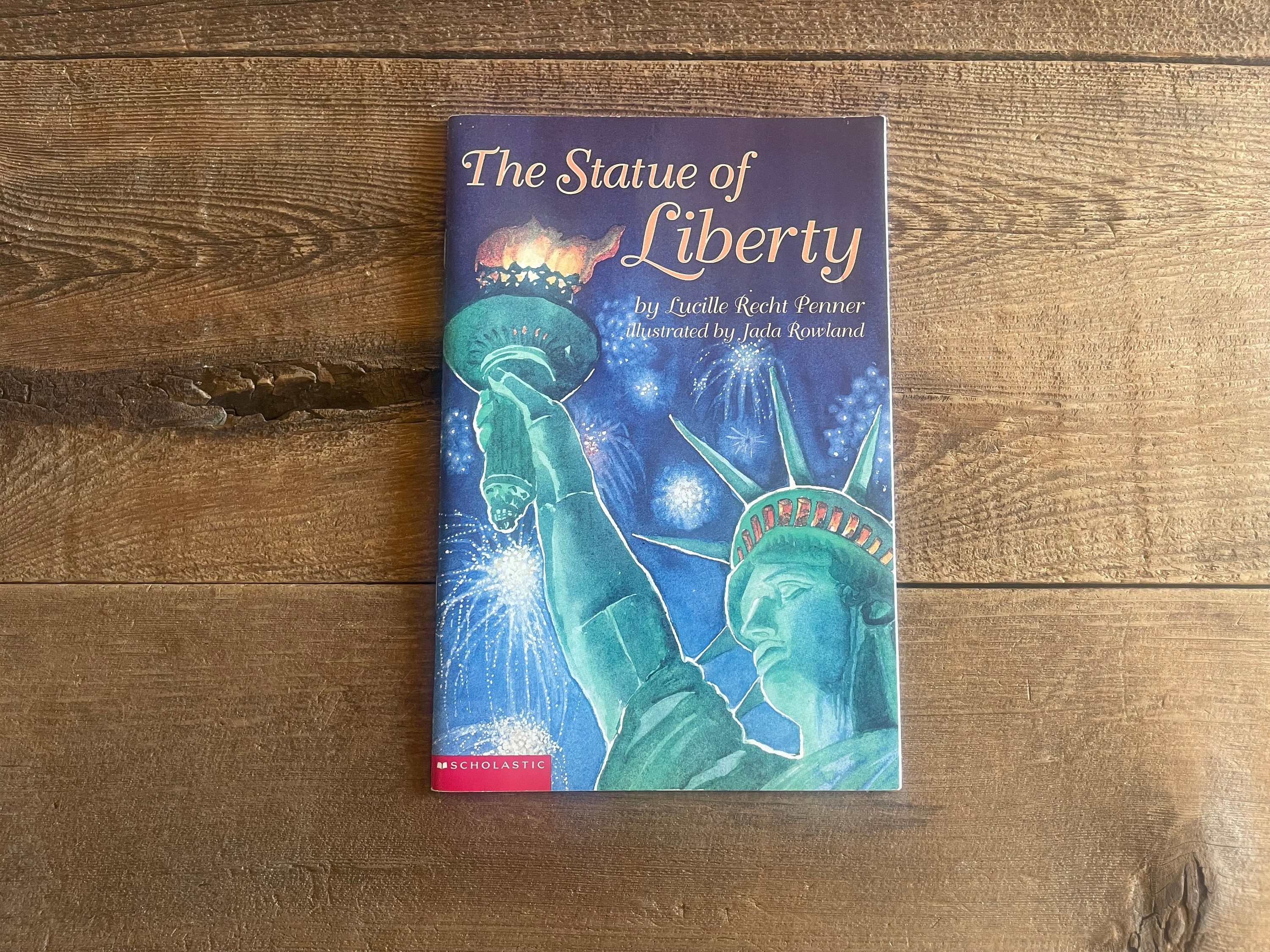 The Statue of Liberty // Scholastic Book // First Scholastic - Etsy