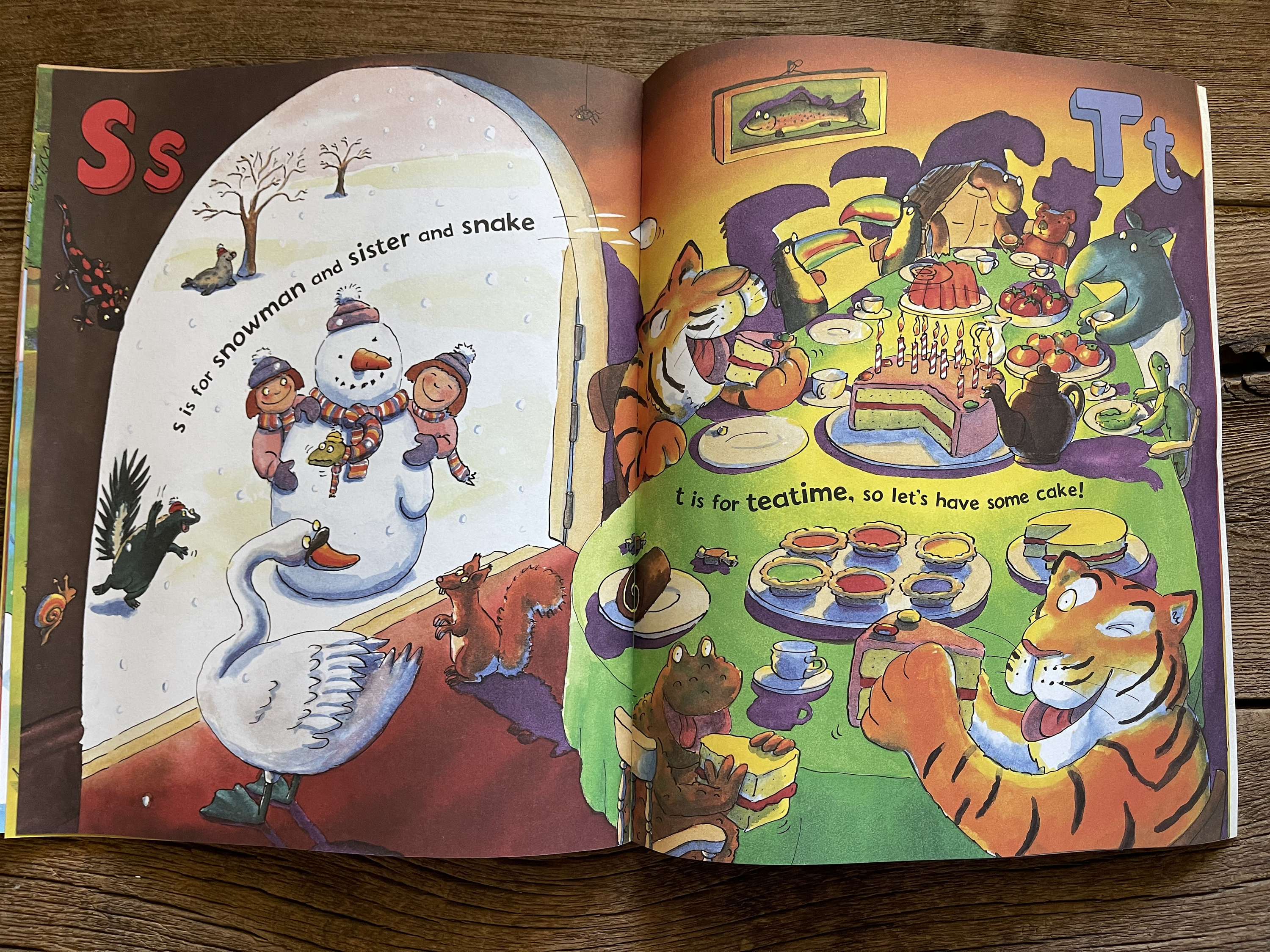 K is for Kissing a Cool Kangaroo // Giles Andreae // Vintage - Etsy