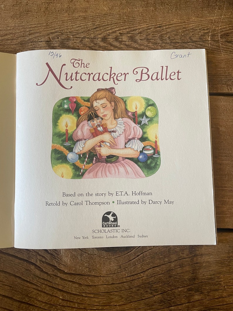 The Nutcracker Ballet // Carol Thompson, Darcy May // Cartwheel Books ...