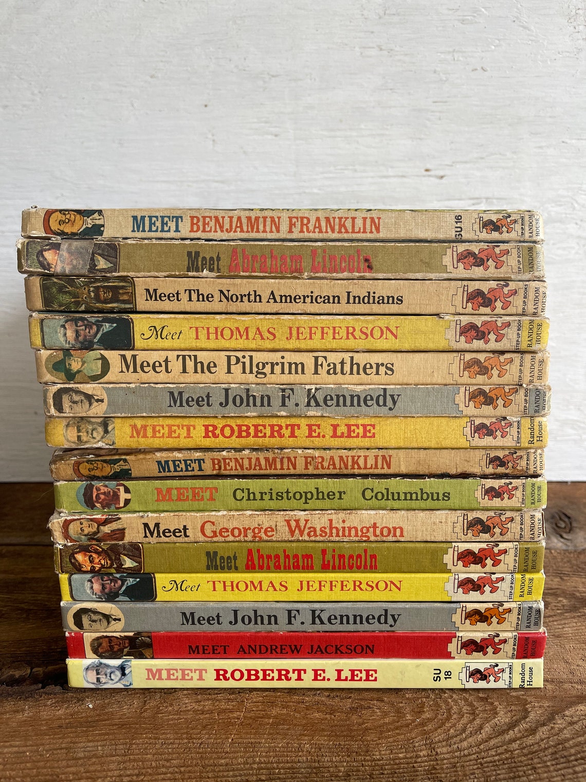 Vintage Children's History Books // You Choose // Step-up - Etsy