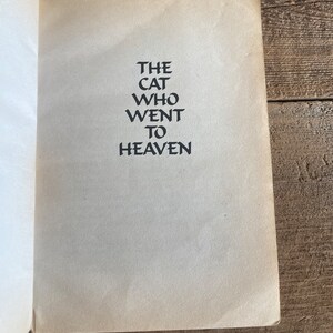 The Cat Who Went to Heaven // Elizabeth Coatsworth // 1987 Scholastic ...