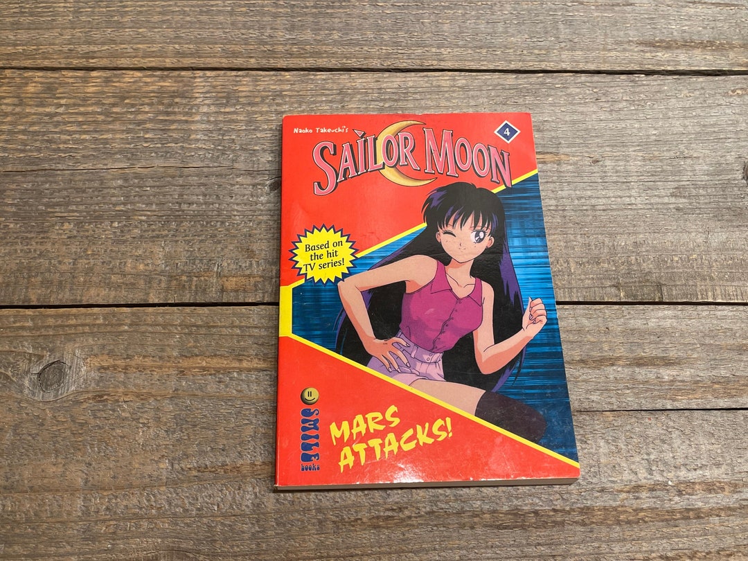 Vintage Sailor Moon Novel #4 // Mars Attacks! // 2000 // Naoko Takeuchi ...