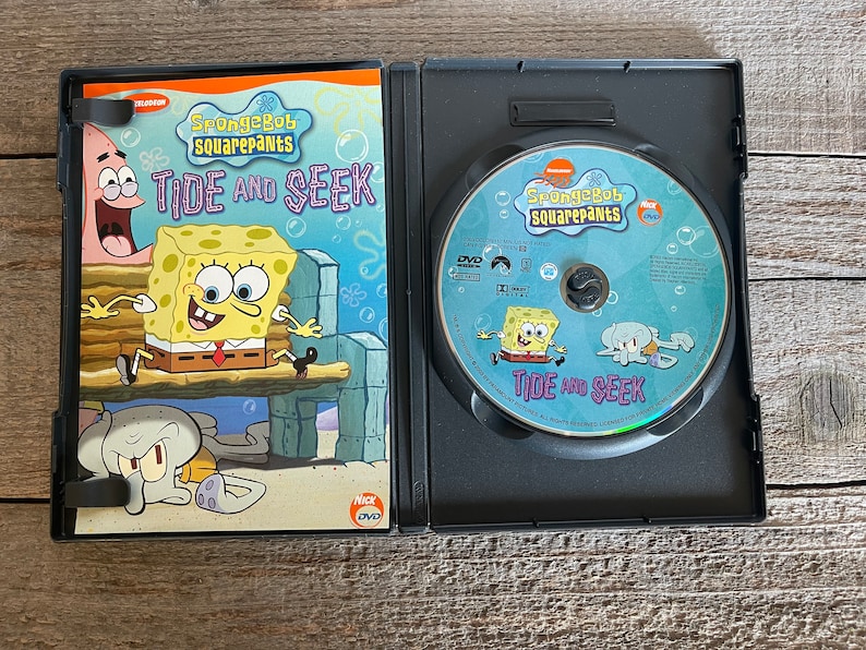 Spongebob Squarepants DVD // Tide and Seek // Nickelodeon 2003 - Etsy UK