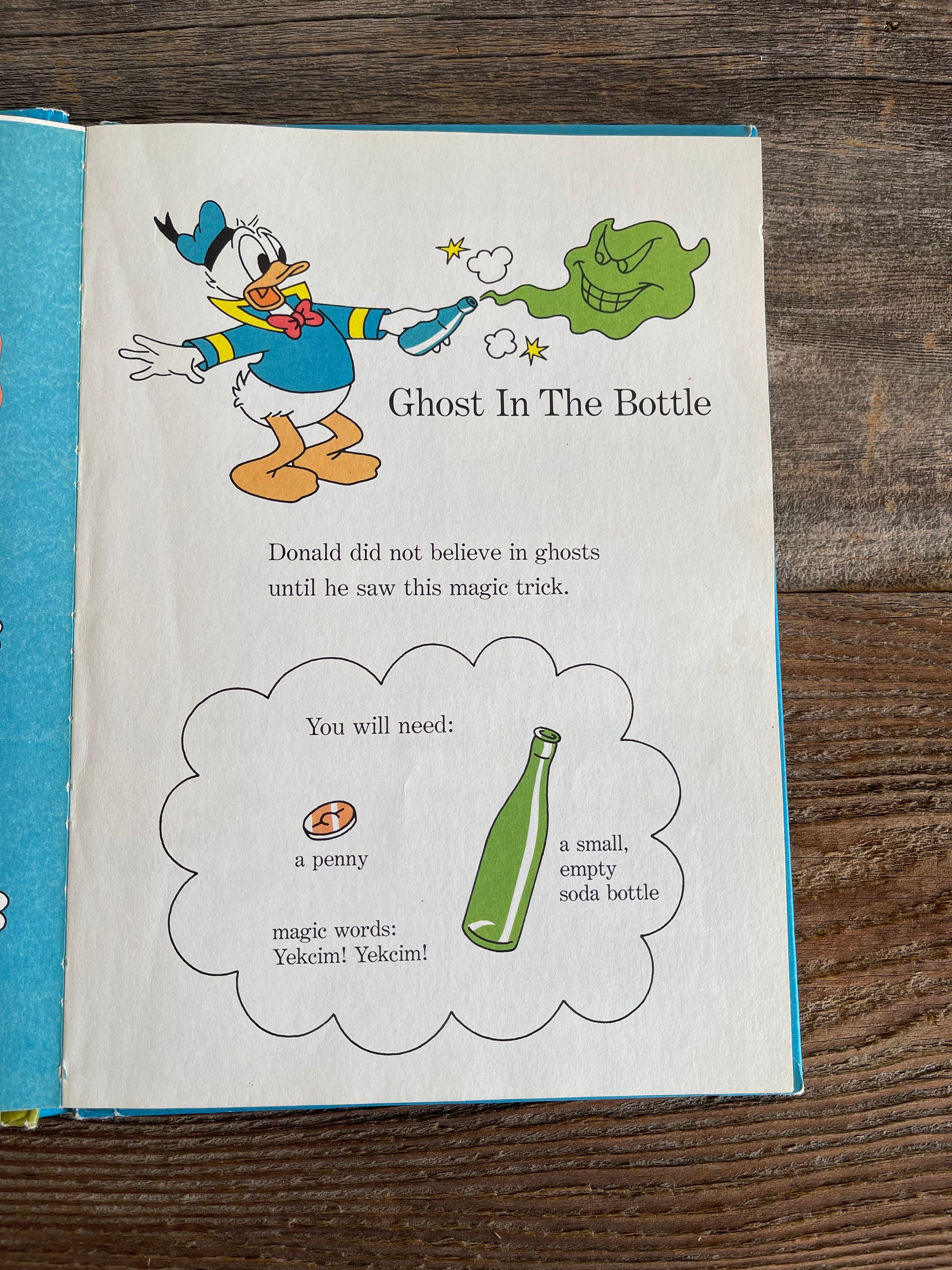 The Mickey Mouse Magic Book // Disney's Wonderful World of - Etsy