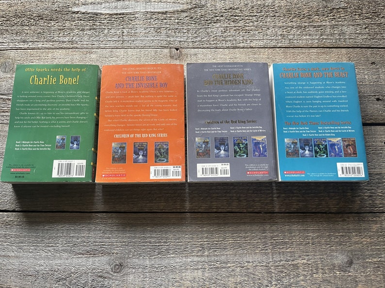 Charlie Bone, Children of the Red King Book Series // You Choose ...