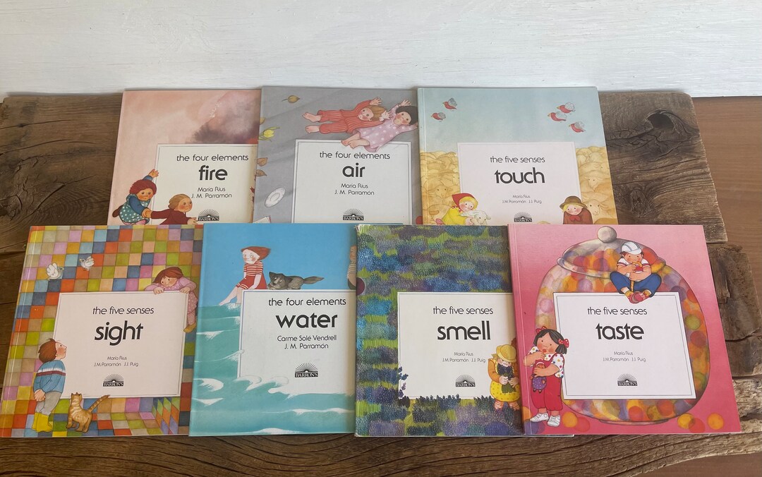 The Four Elements and the Five Senses Books // You Choose // Carme Sole ...