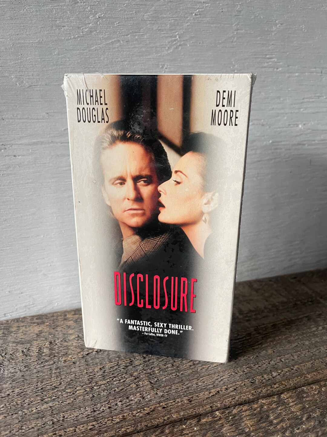 Disclosure Sealed VHS Movie // Michael Douglas, Demi Moore // 1995 ...