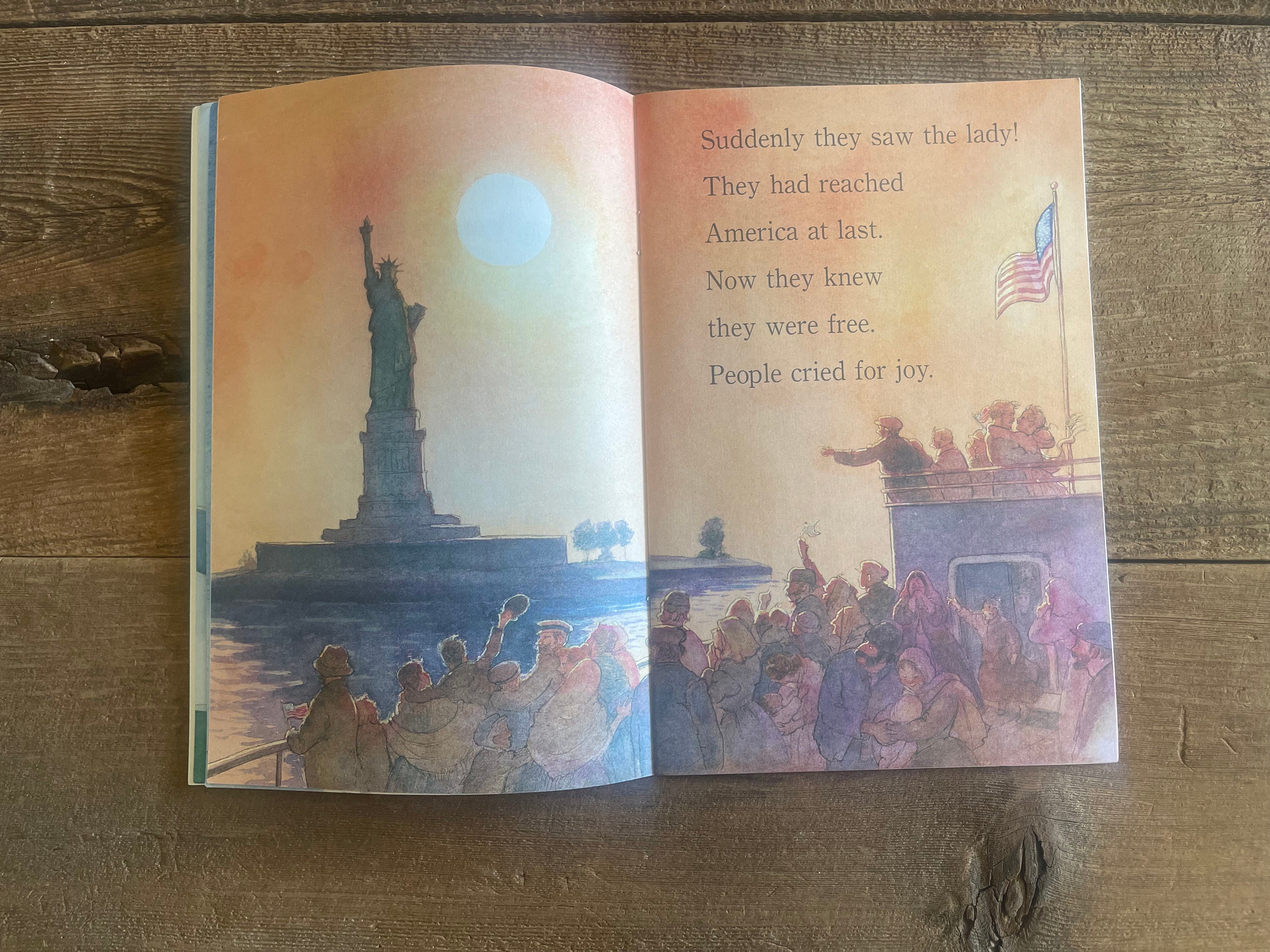 The Statue of Liberty // Scholastic Book // First Scholastic - Etsy