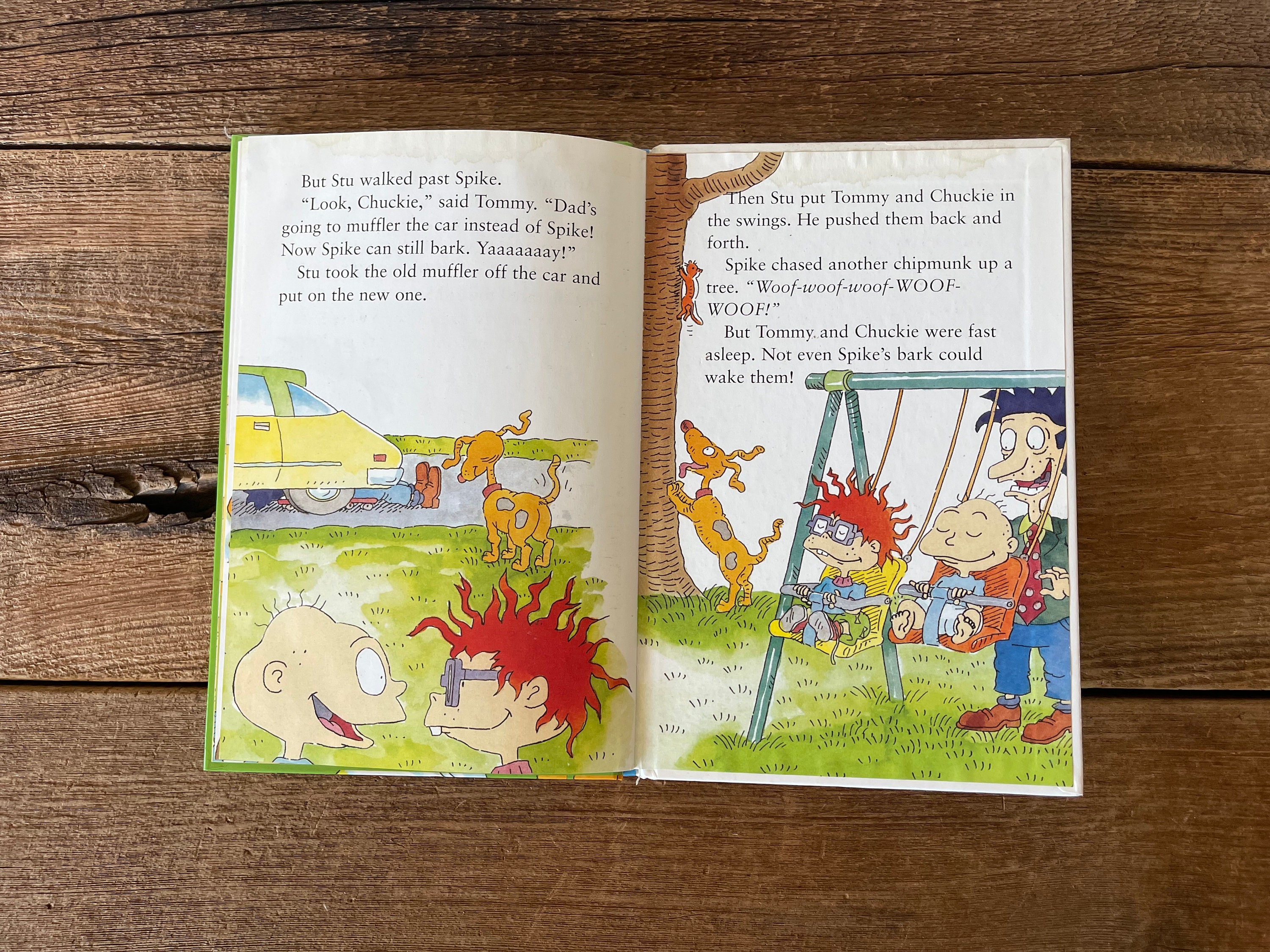 Vintage Rugrats Book // Bark Spike Bark // 1998 - Etsy