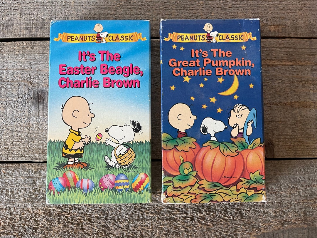 You Choose // Vintage Charlie Brown Peanuts VHS Movies // It's the ...