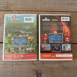 Octonauts Dvds // Sold Individually // Nick Jr Kids Show // Creature ...