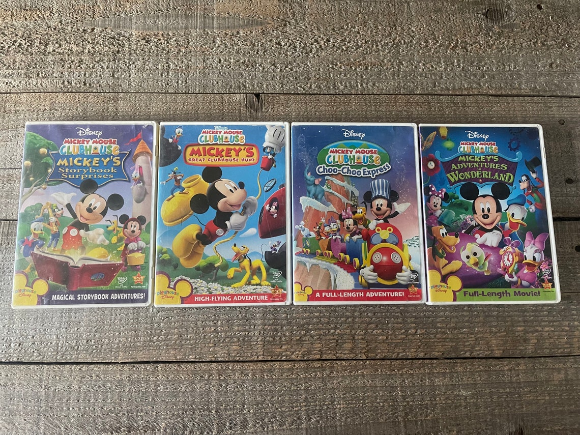 Mickey Mouse Clubhouse Dvds // You Choose // Mouseketeers // Walt ...