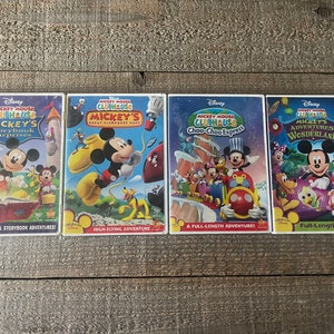 Mickey Mouse Clubhouse Dvds // You Choose // Mouseketeers // Walt ...