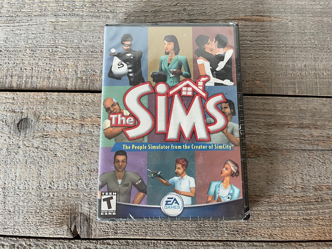 The Sims 1 SEALED Original PC Game // 2000, 2002 // People Simulator Game - Etsy