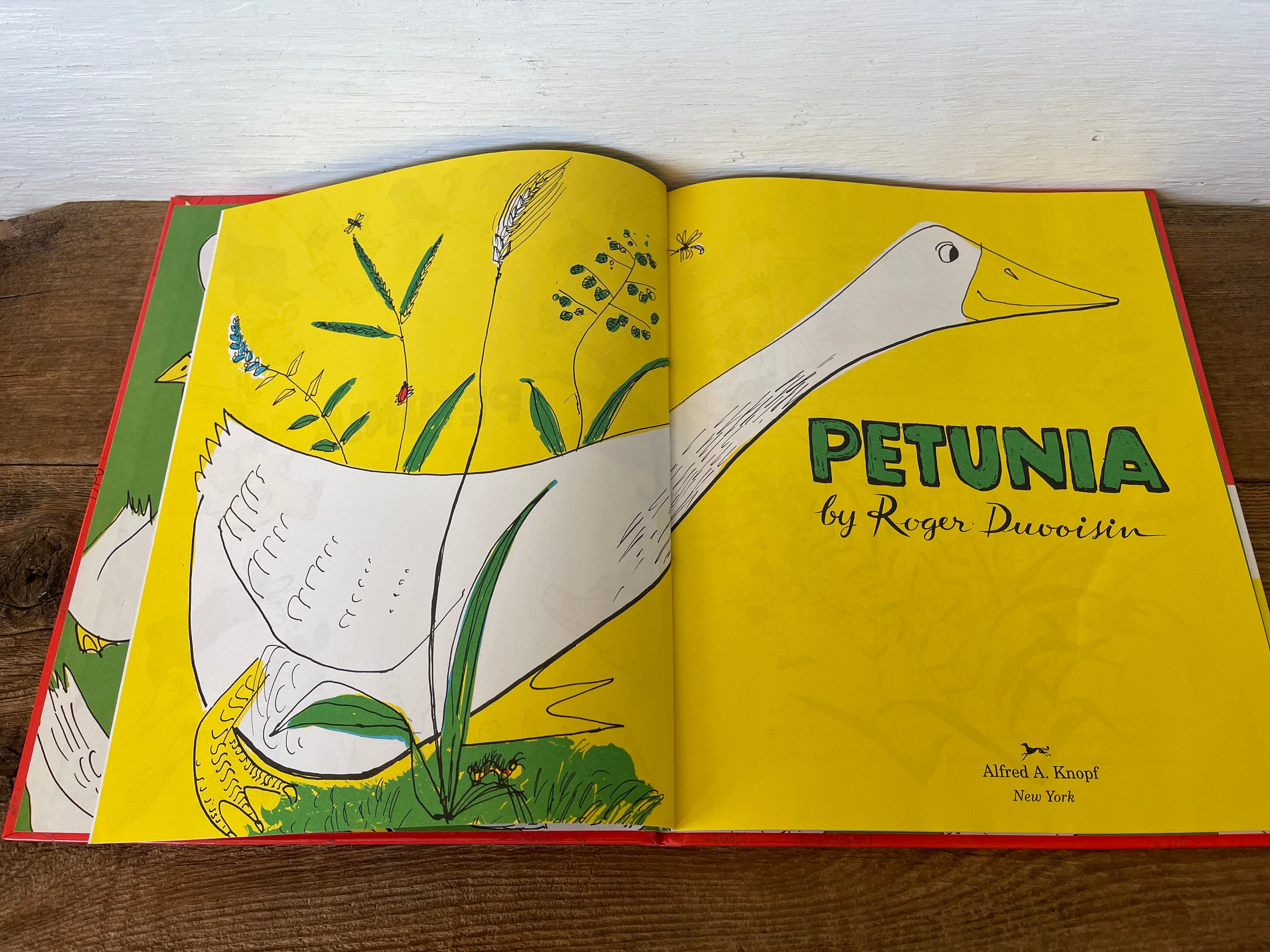 Petunia by Roger Duvoisin // Petunia the Silly Goose // Alfred - Etsy