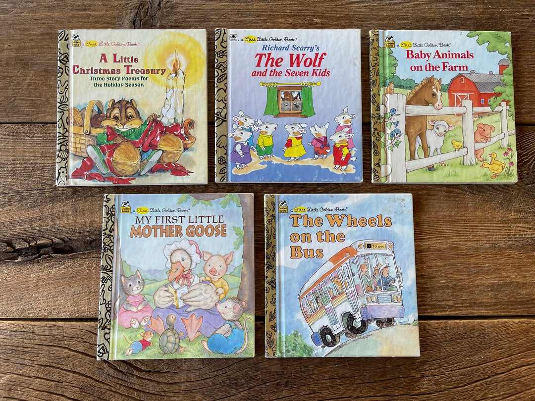 A First Little Golden Book // You Choose // 1990's - Etsy