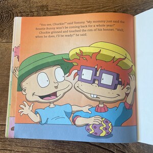 Vintage Rugrats Book, "chuckie Meets the Beastie Bunny" // Nickelodeon ...