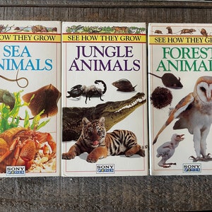 Vintage See How They Grow VHS Movies - 1993 Sony Wonder - Etsy