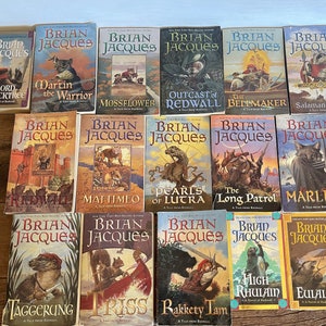 The Redwall Series Books by Brian Jacques // You Choose // Young Adult ...