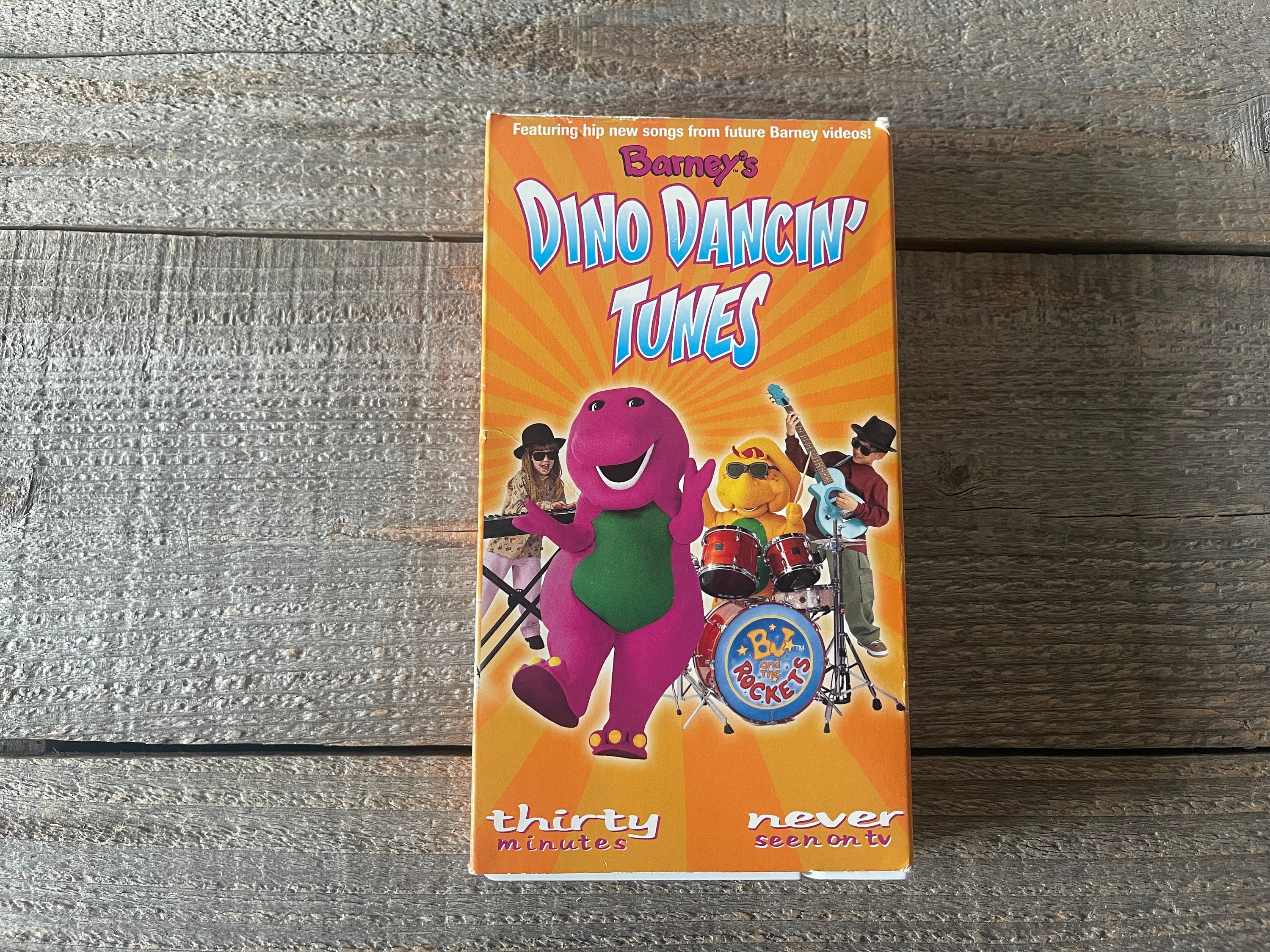 Barney's Dino Dancin Tunes // Vintage VHS Movie 2000 // Sing Along - Etsy