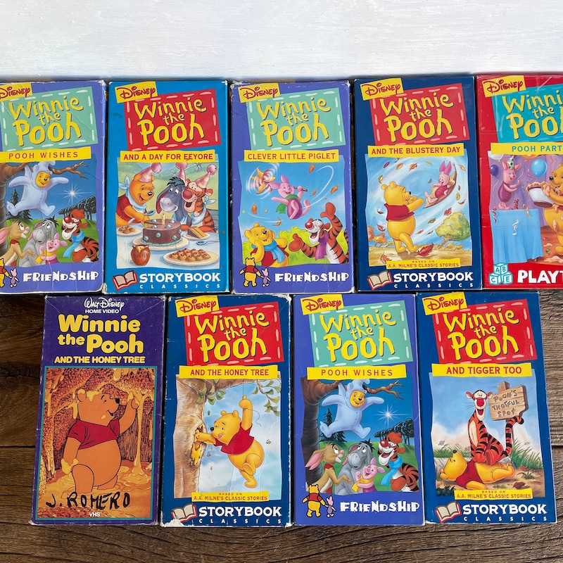 Winnie Pooh Vhs - Etsy