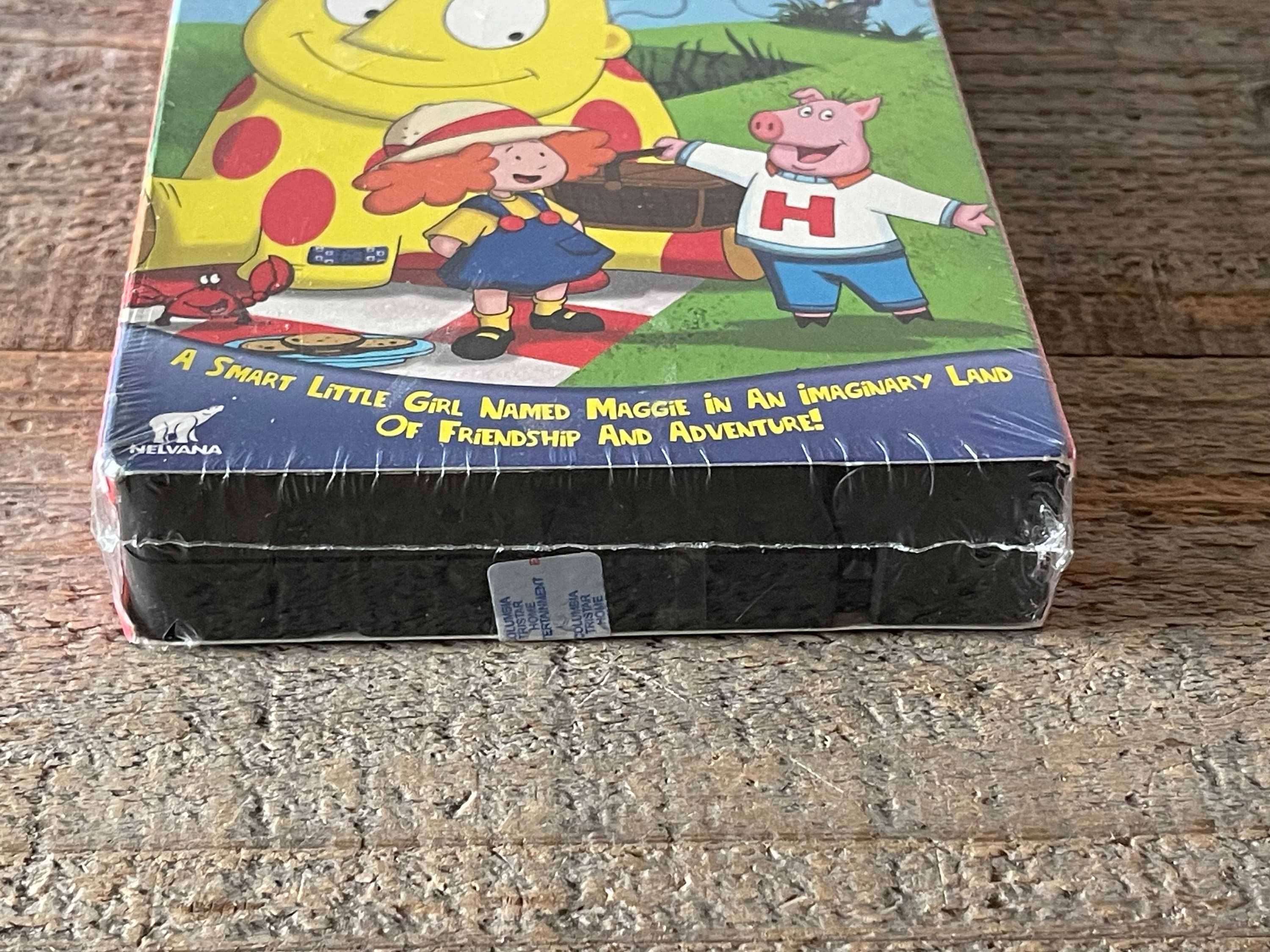 Maggie and the Ferocious Beast: Puzzles and Picnics // 2001 Sealed VHS ...