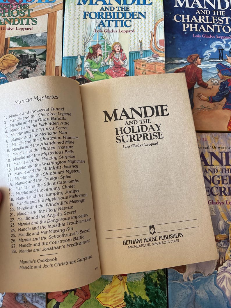 Vintage Mandie Series Books // Sold Individually // Lois Gladys Leppard ...