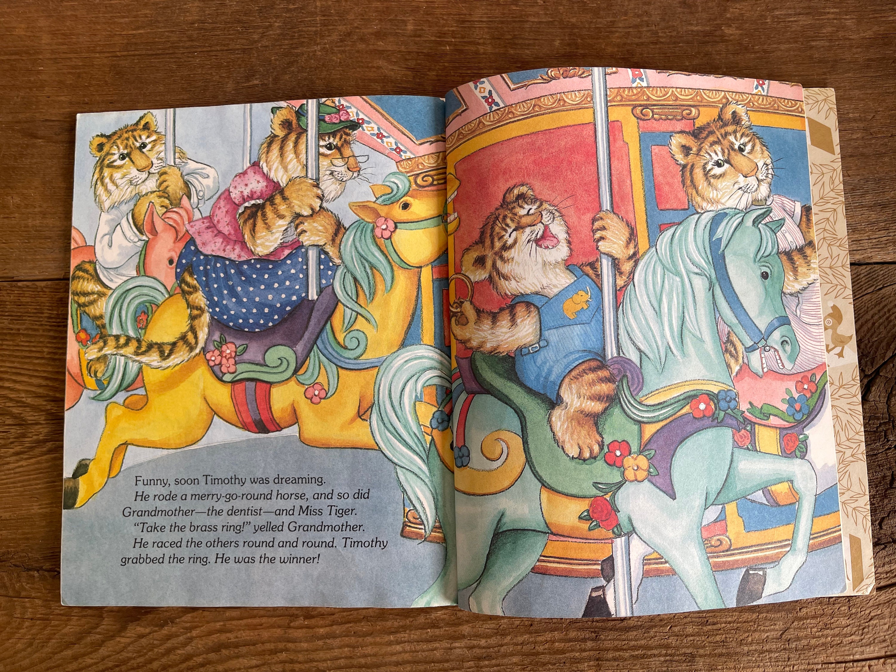 Timothy Tiger's Terrible Toothache // A Little Golden Book - Etsy