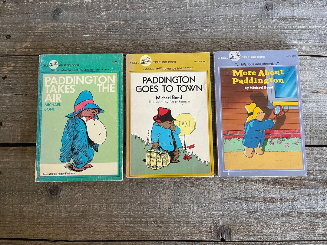 Vintage 1980's Paddington Books // Sold Individually // Michael Bond ...