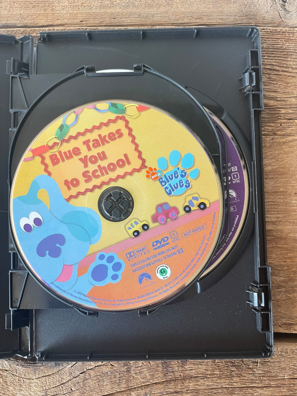 Blue's Clues DVD // get Clued Into School Pack - Etsy
