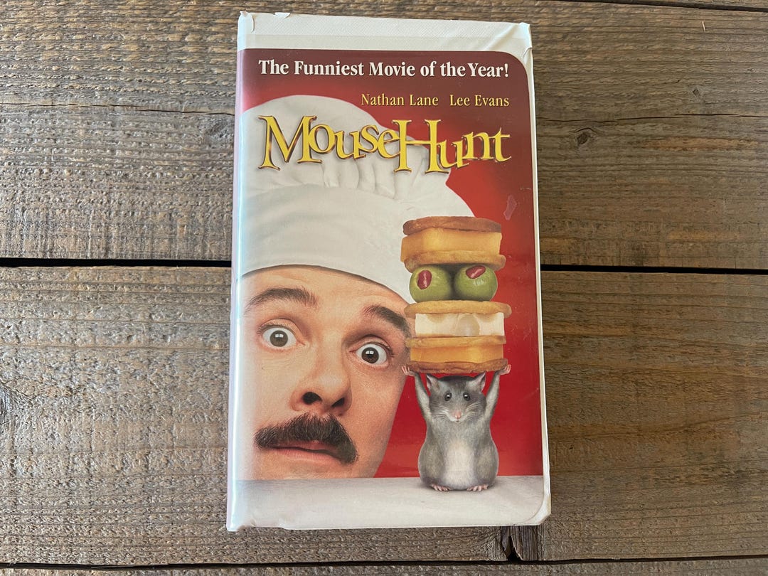 Mouse Hunt VHS Movie // Nathan Lane, Lee Evans // 1998 Comedy Family ...
