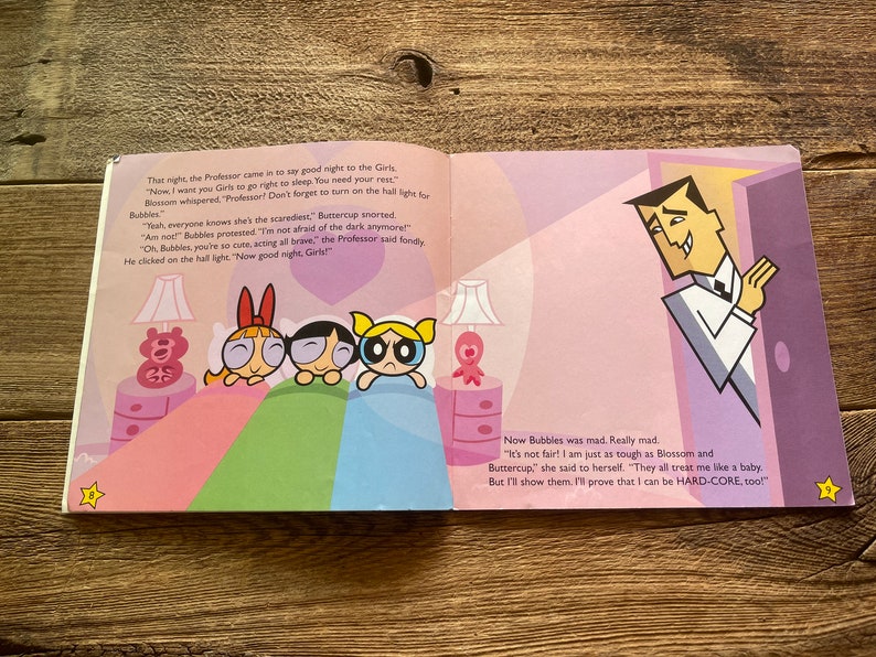 The Powerpuff Girls Book // "bubble Trouble" // 2000 - Etsy
