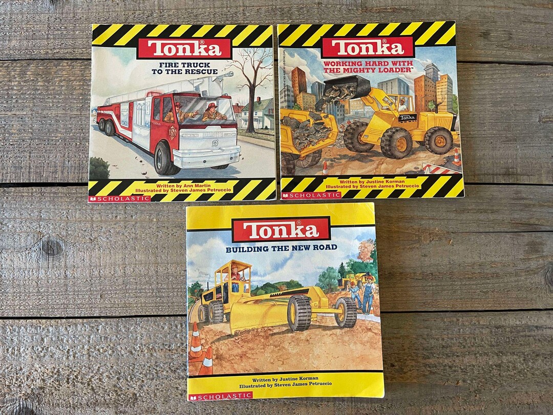 Tonka Books // Sold Individually // First Scholastic Printings 1993 - Etsy