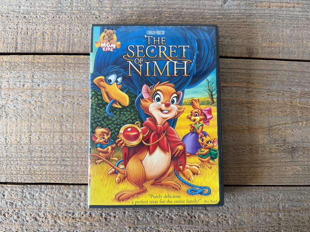 The Secret of Nimh DVD Movie // 2003 Animated Family Film // Rated G ...
