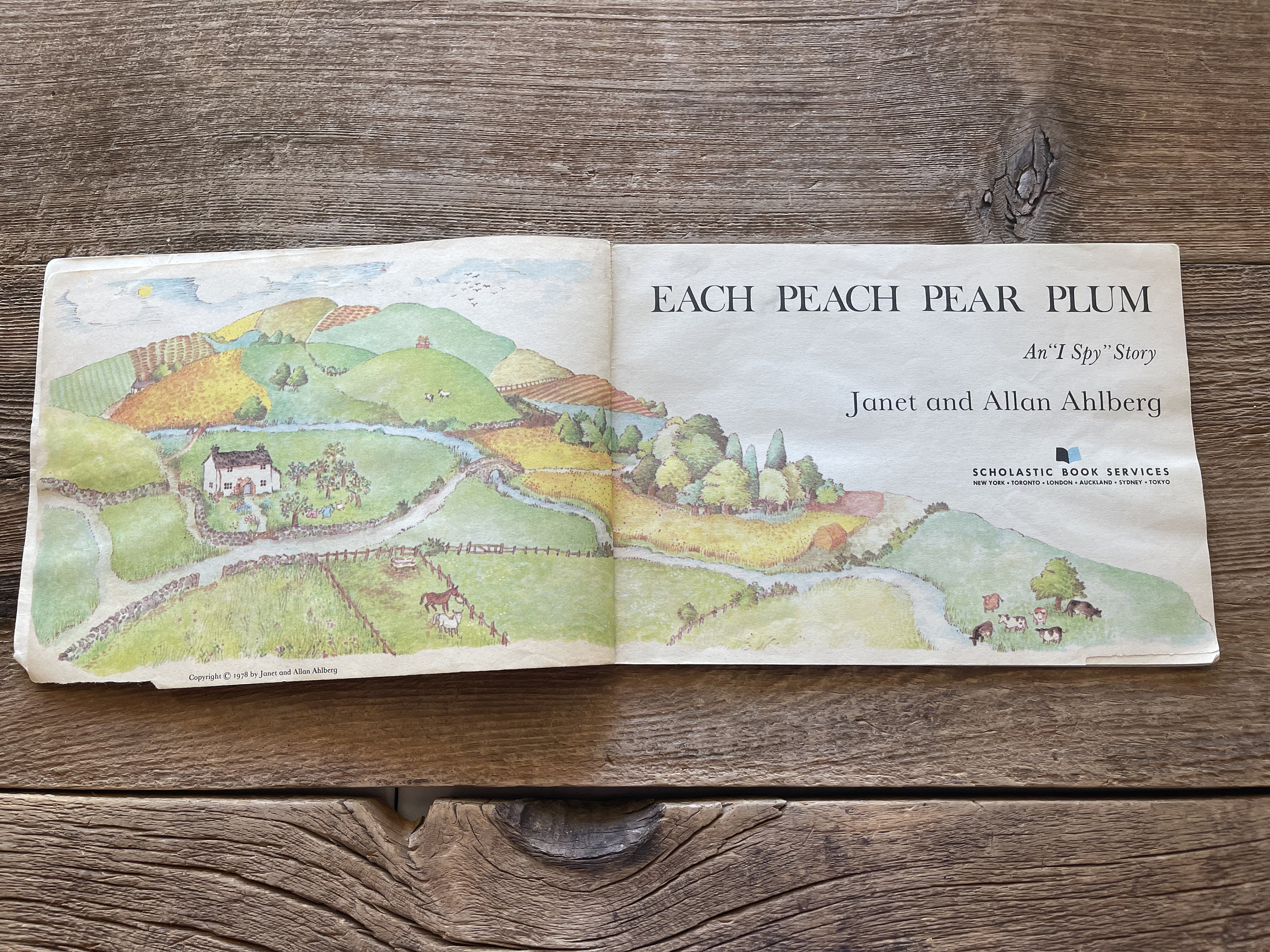 Each Peach Pear Plum // an i Spy Story by Janet - Etsy